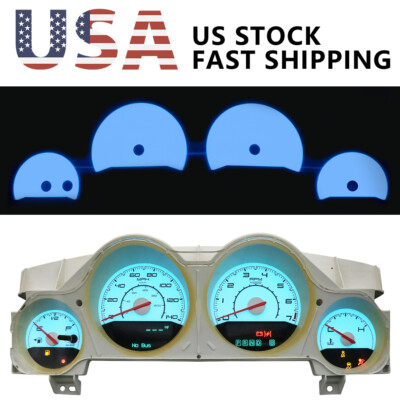 Blue EL Panel for Dodge Challenger Charger Magnum Instrument Cluster | eBay