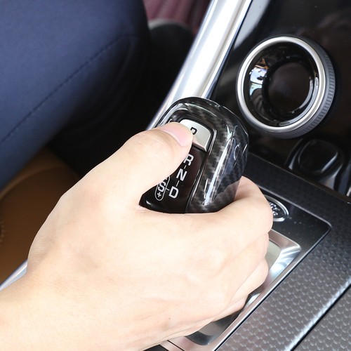 Carbon Fiber Style Gear Shift Knob Cover Fit for Range Rover Sport 2018 ...
