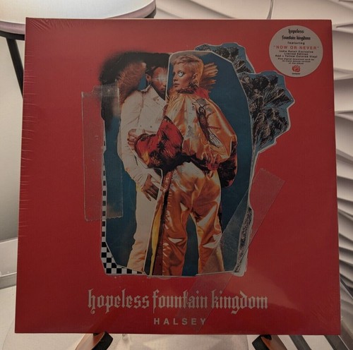 Halsey Hopeless Fountain Kingdom LP LIMITED Indie Retail Red Yellow ...