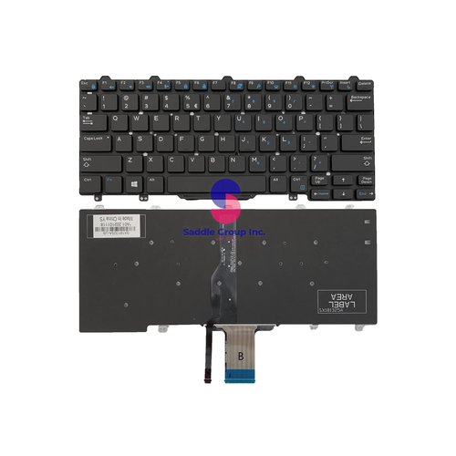 Replacement Keyboard for DELL Latitude 7350 5290 E5250 5270 E7270 E7250 ...