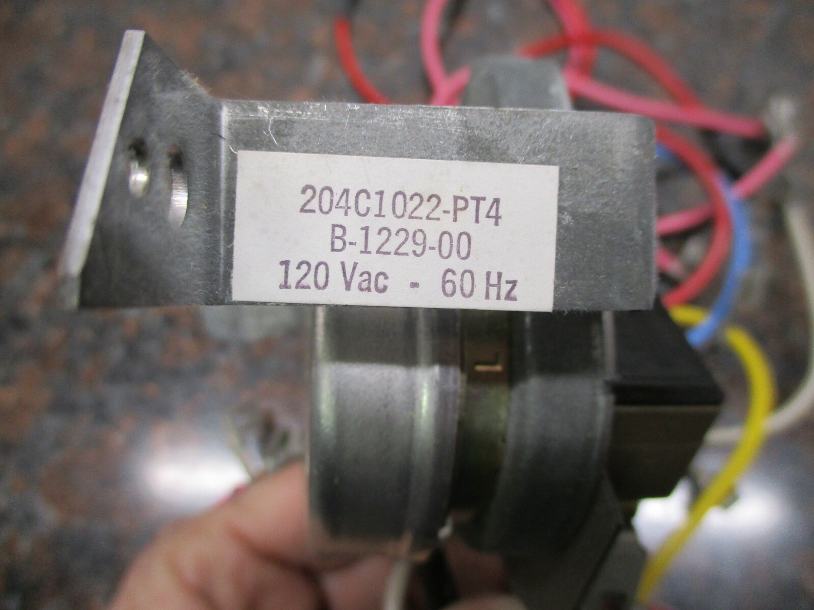 GE WJ41X164 Paragon Electric Motor E25571 Type HP 120 Volt 15 RPM ...