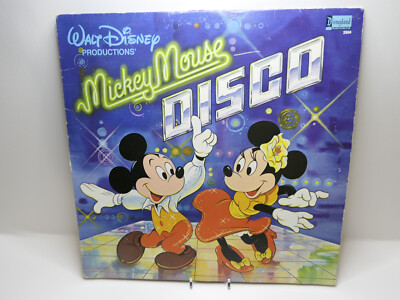 Mickey Mouse Disco / Vinyl LP Record 1979 Disneyland 2504 Disney Music ...