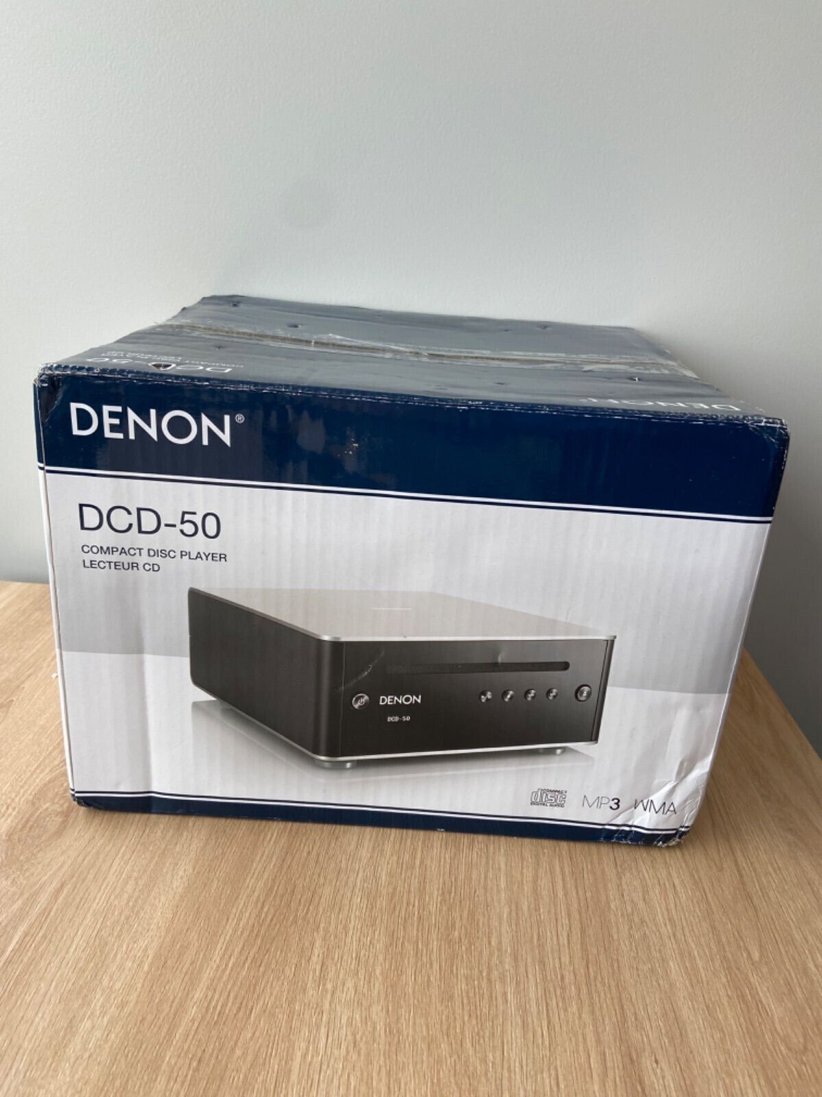 Denon+%E2%80%8EDCD-50SP+CD+Player+D%2FA+Converter+MP3%2FWMA+Premium ...