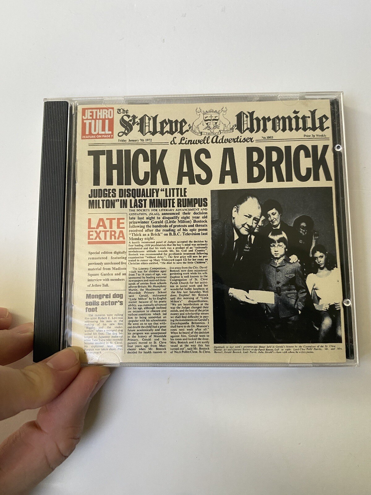 Jethro Tull : Thick As a Brick CD | eBay
