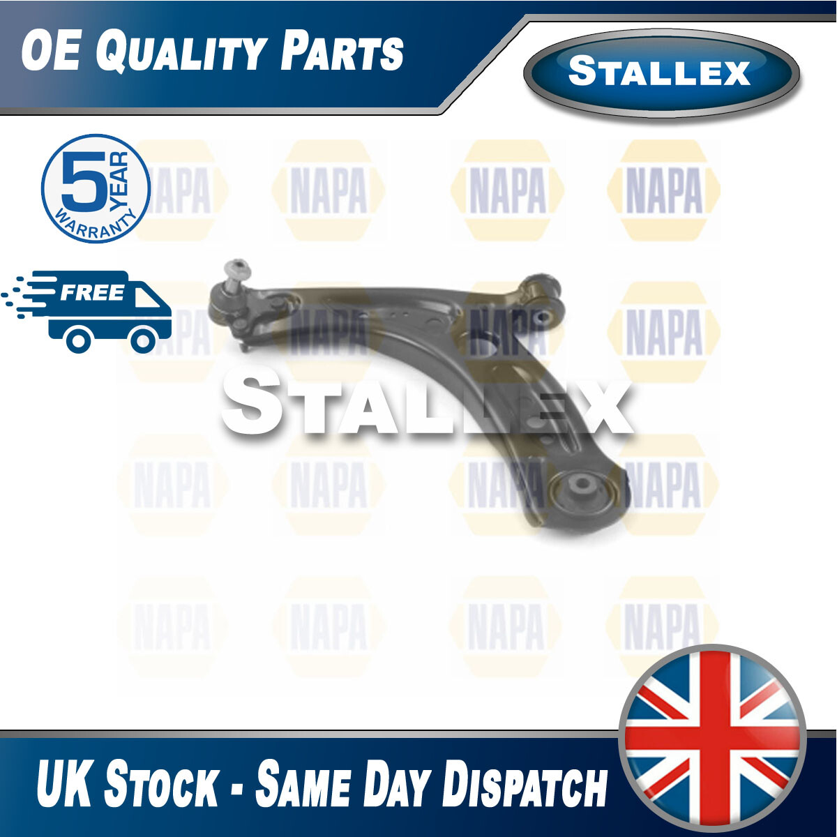Fits Audi Q2 2016-2019 Track Control Arm Front Left Lower Stallex #2 ...