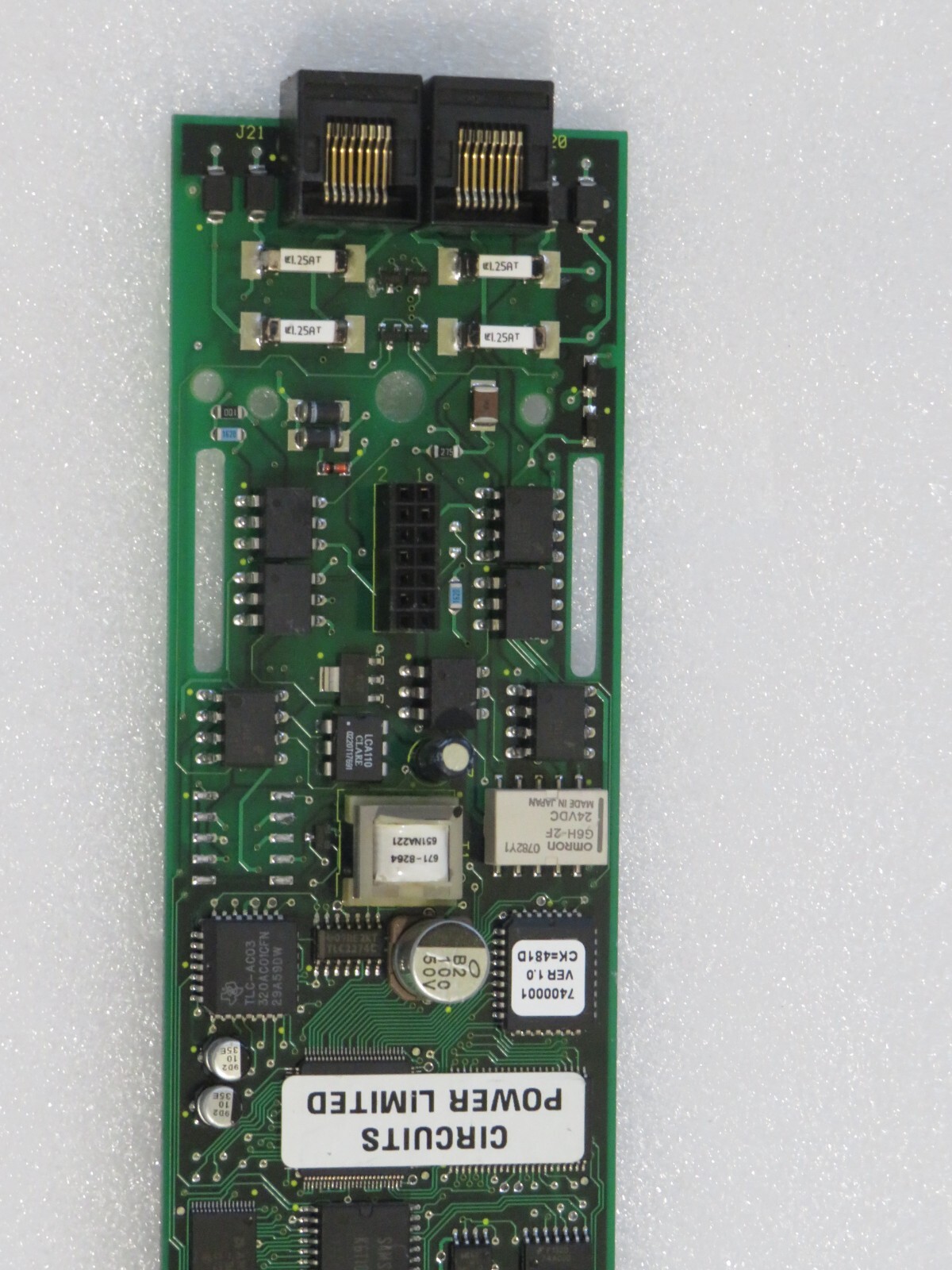 EST EDWARDS 3-MODCOM FIRE ALARM MODEM COMMUNICATOR REPLACEMENT BOARD | eBay