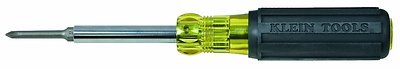 Klein 32559 Extended-Reach Multi Bit Screwdriver/Nut Driver with ...