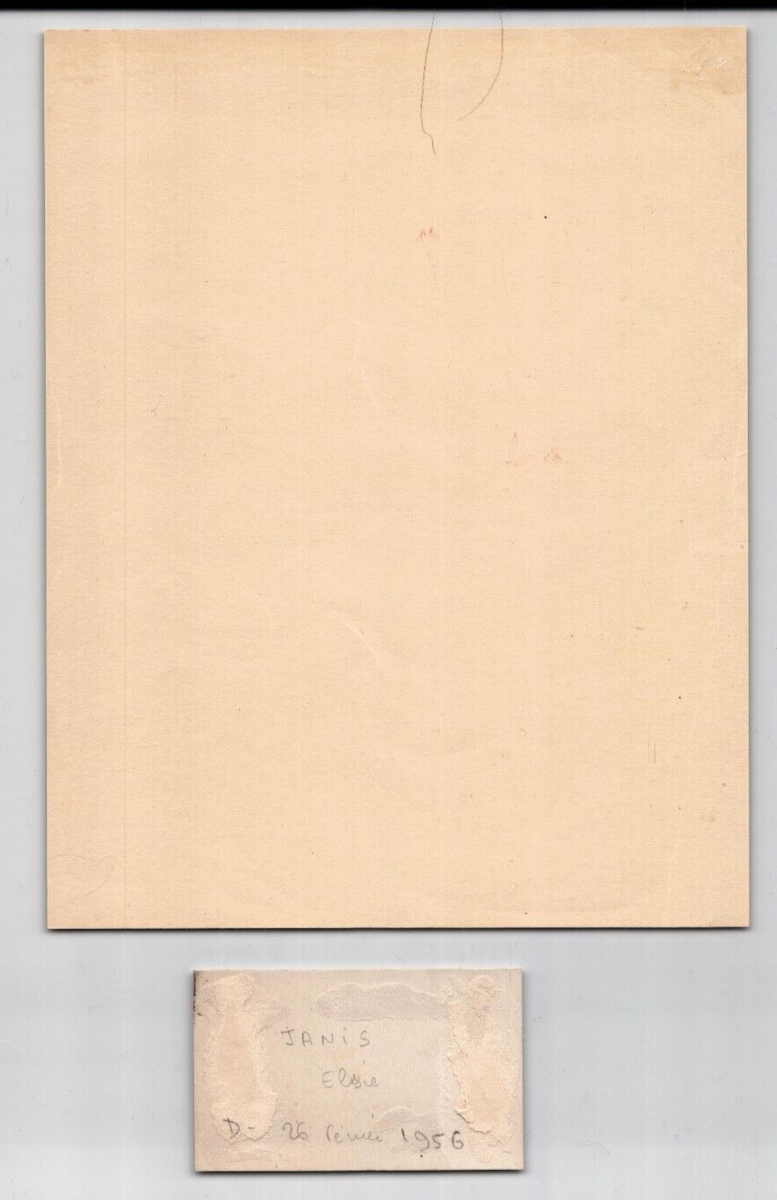 Elsie Janis Autograph