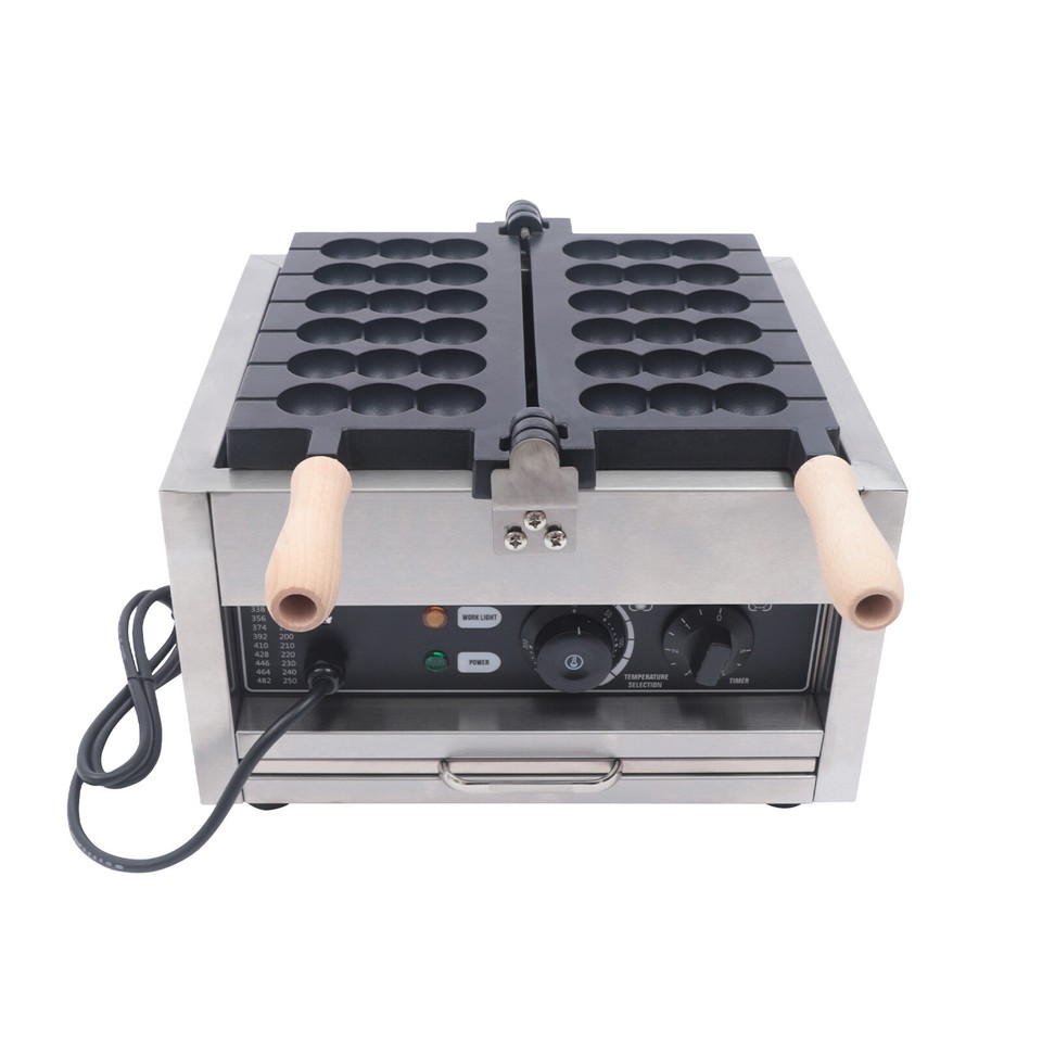 Commercial Electric 6 Grids Bubble Waffle Maker Non Stick Waffle Pancake Machine Ebay