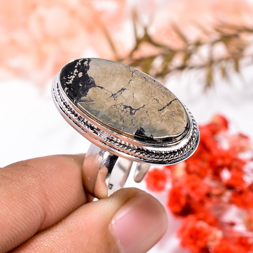 Apache Gold Vintage Handmade Jewelry .925 Silver Plated Ring Adjustable ...