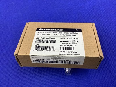 46C3449 IBM/Lenovo BLADE 10GB SFP + TRANSCEIVER 46C3448 46C3447 | eBay
