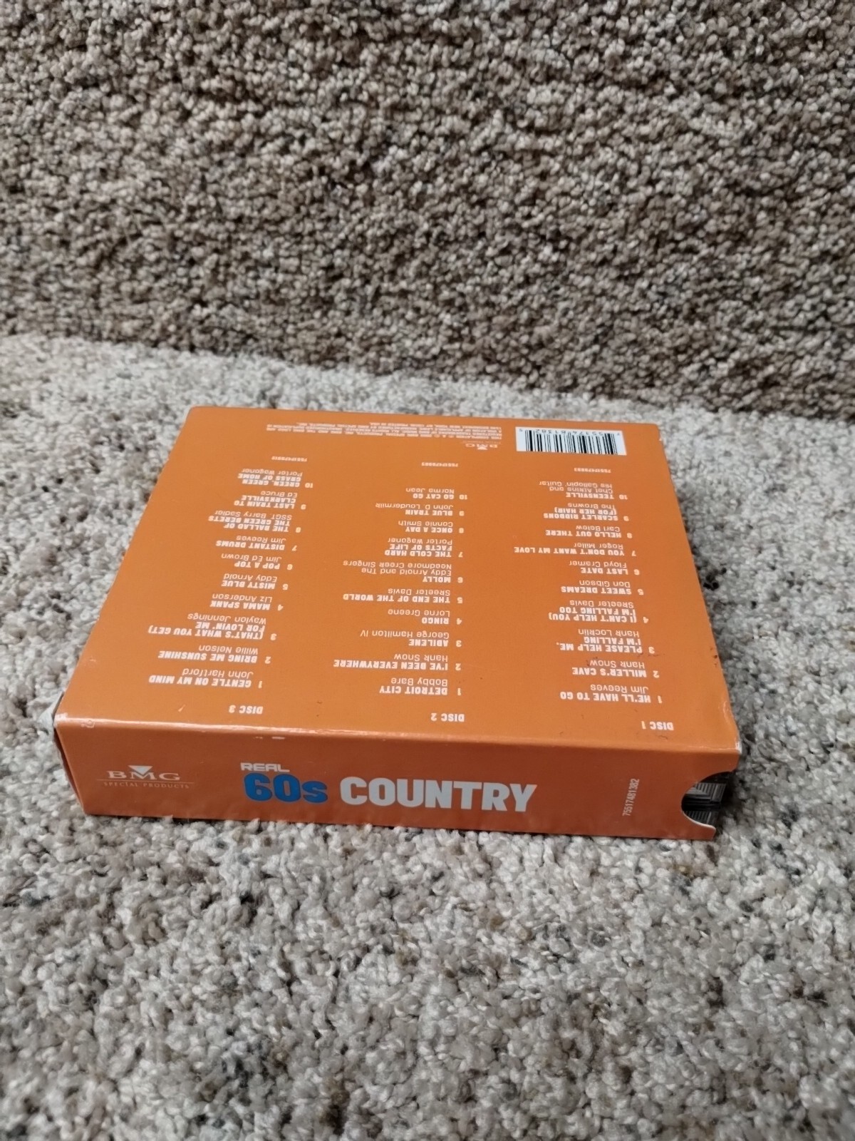 Real 60's: Country [Box] by Various Artists (CD, Jun-2004, 3 Discs, BMG ...