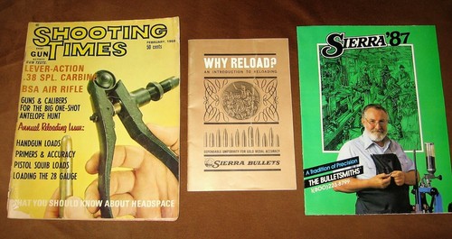 Vintage 1969 Shooting Times Magazine, 1987 Sierra Bullets Poster ...
