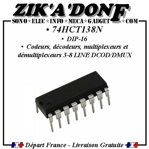 74HCT138N DIP-16 (Expédié de la France) | eBay