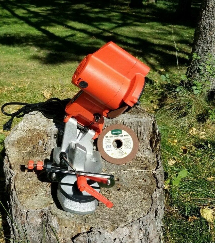 Chainsaw Chain Bench Grinder Sharpener With Stones Replaces Oregon 310 ...