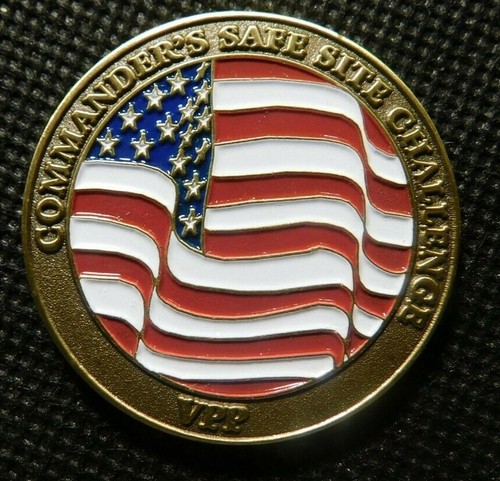 VPP COMMANDER'S SAFE SITE CHALLENGE SERVICE TO THE FLEET CHALLENGE COIN ...
