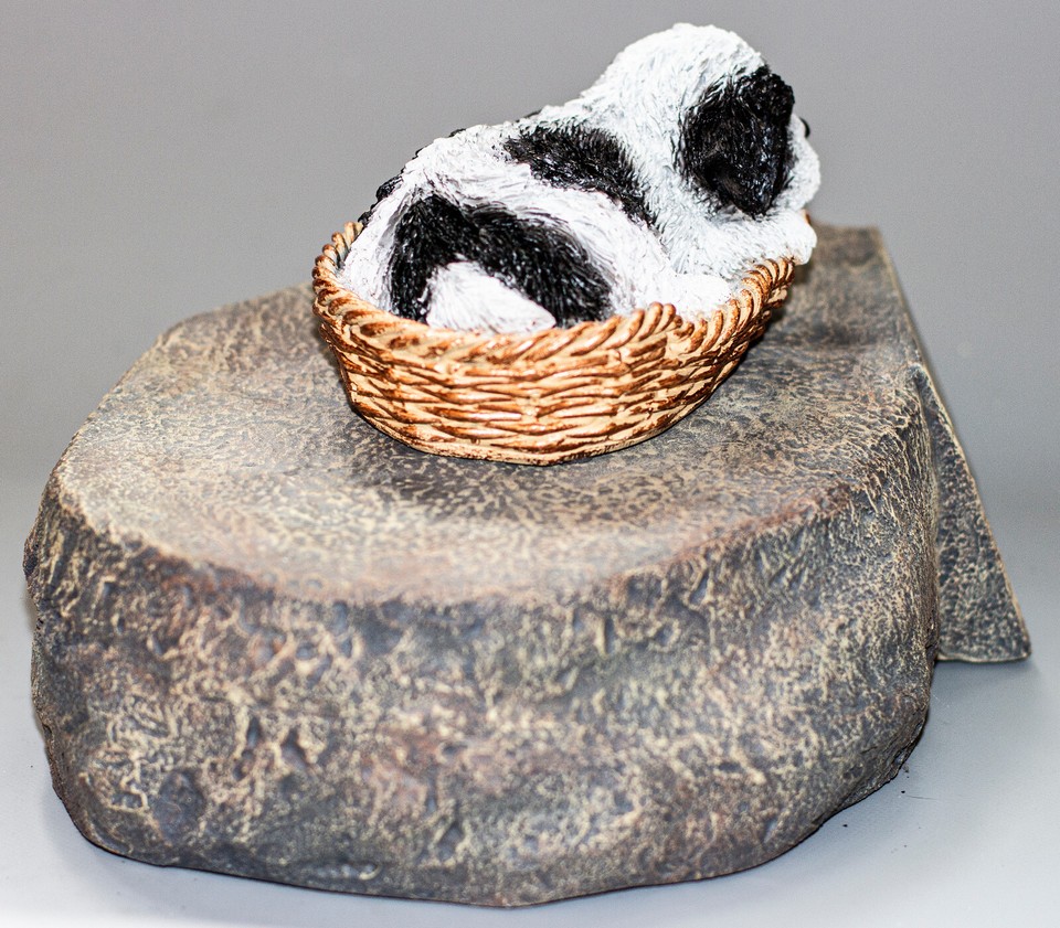 Shih Tzu Urn Pet Ashes Memorial Stone Sleeping Dog Grave Marker Statue ...