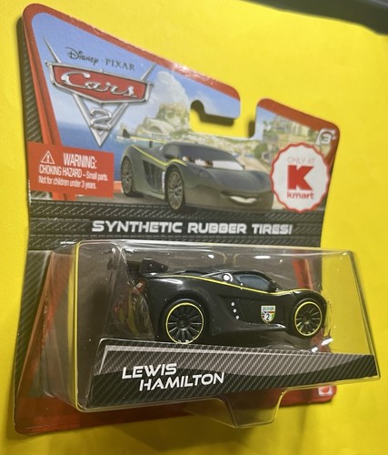 Lewis Hamilton 2010 Disney Pixar Cars 2 Mattel Die Cast Car w/ Rubber ...