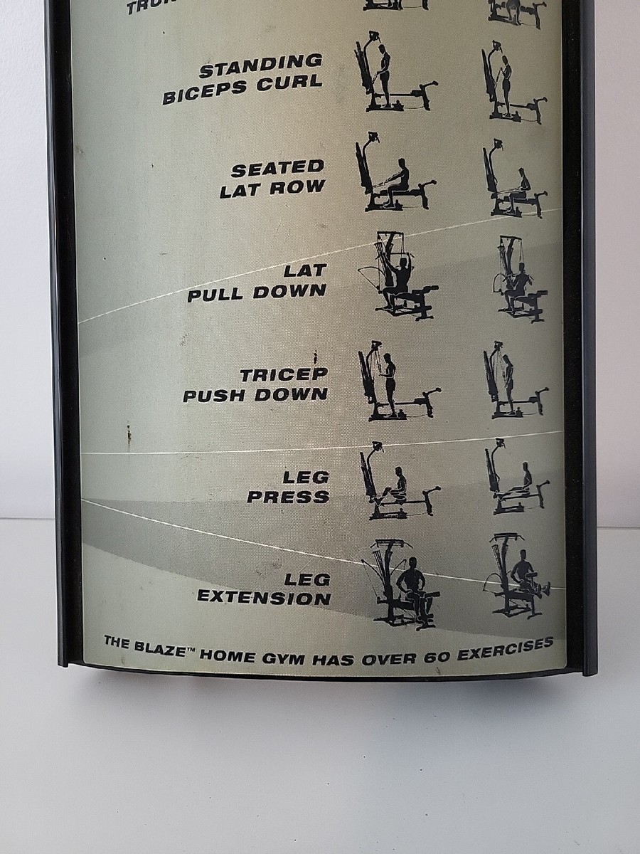 Bowflex Blaze Workout Chart | EOUA Blog