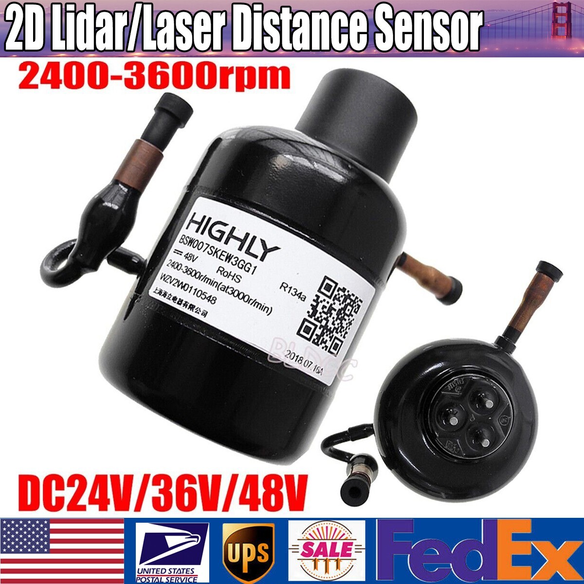 24V 36V 48V Car Refrigeration Air Compressor Fridge Freezer Micro DC ...