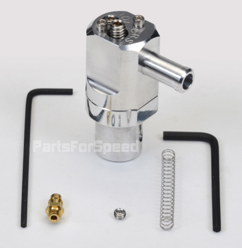 Dual Flow Adjustable PCV Valve + Inline Adapter fits 3/8" hose, Made ...