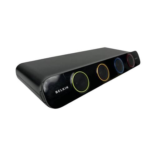 Belkin F1DS104J Desktop Computer SOHO KVM Switch 4 Port DVI USB Audio ...