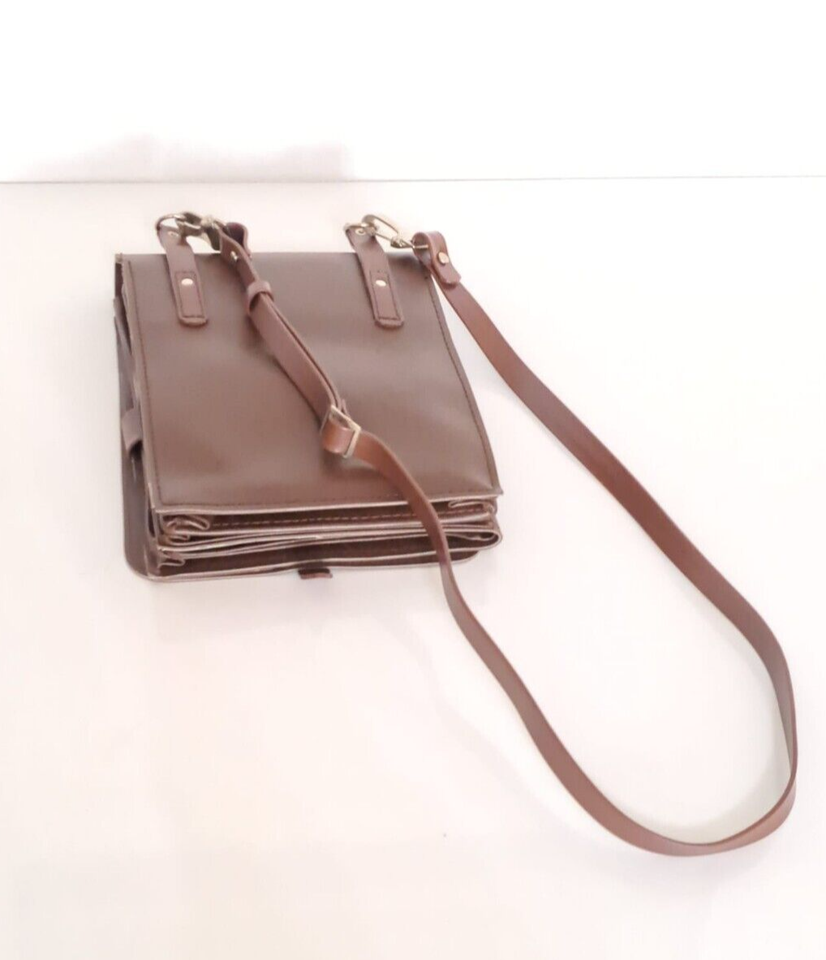 RETRO Officer Folding Bag UNUSED Vintage Shoulder Leather Bag Army bag ...