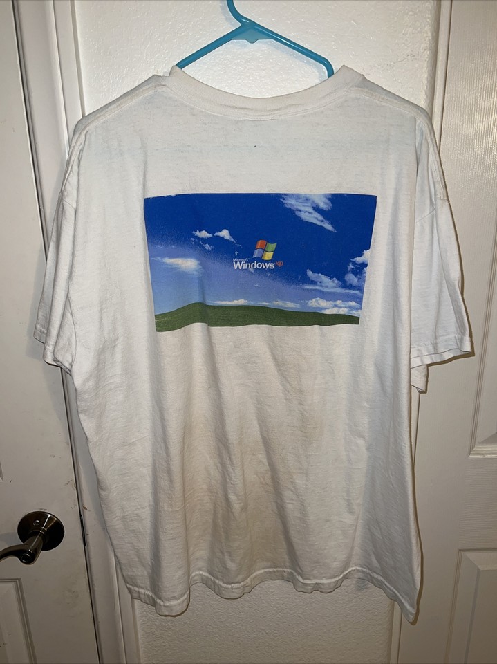 windows xp vintage t shirt yes you can | eBay