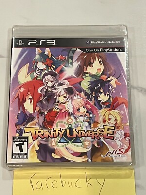 Trinity Universe (PS3 Playstation 3) NEW SEALED Y-FOLD NEAR-MINT, RARE ...
