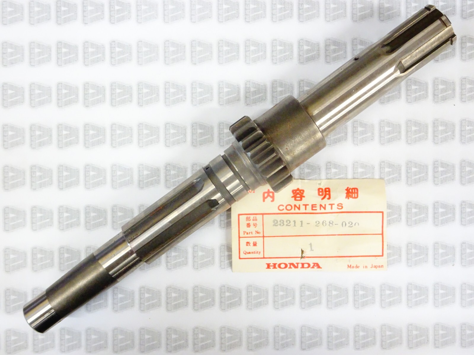Honda NOS NEW 23211-268-020 Transmission Main Shaft 18T CB CL CB77 CL77 ...