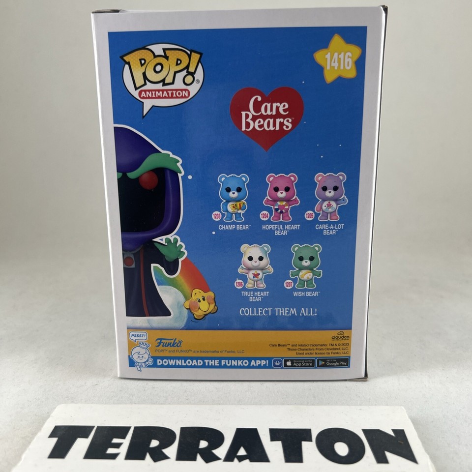 Funko Pop! Care Bears No Heart #1416 2023 Official New York Comic Con ...