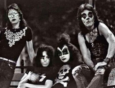 8.5x11 Kiss Makeup 1974 Photo Before The Fame | eBay