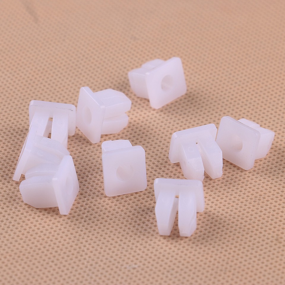 50x Nut #10 Grommet Nylon Clip 9018906010 Fits for Honda Toyota Mazda ...