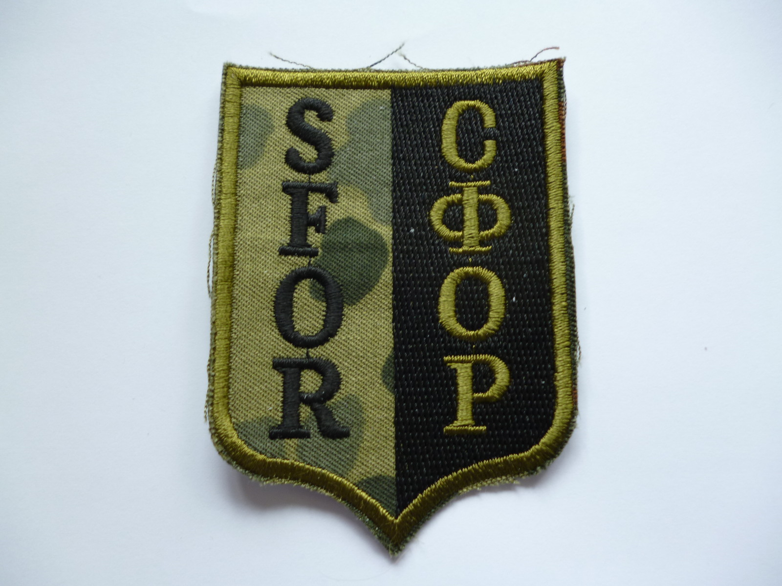 GERMAN SFOR ARM PATCH "STABILISATION FORCE" | eBay