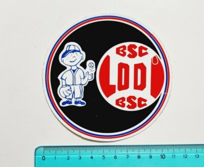 Adhesive Bsc Lodi Sticker Autocollant Vintage 80s Original | eBay