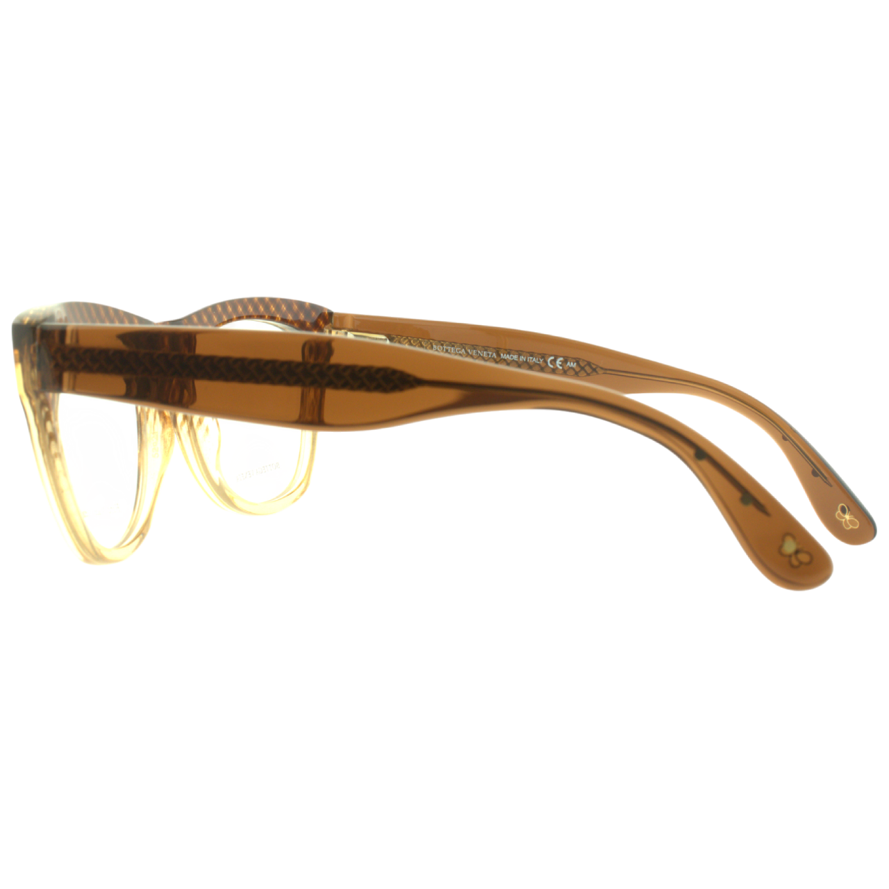 NEW!! BOTTEGA VENETA BV 271 SJ9 Brown Full Rim Unisex Optical Frame | eBay
