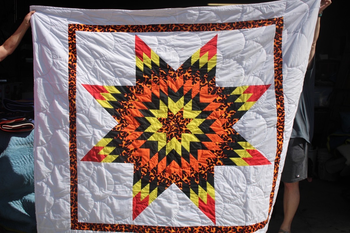 Sioux Star Quilt Patterns Making The Homestead Star Quilt Part 2