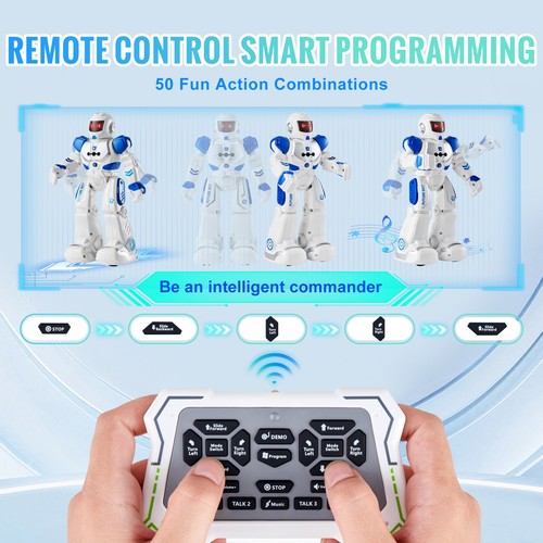 RC Robot Toy for Kids Talking Dancing Gesture Remote Control ...