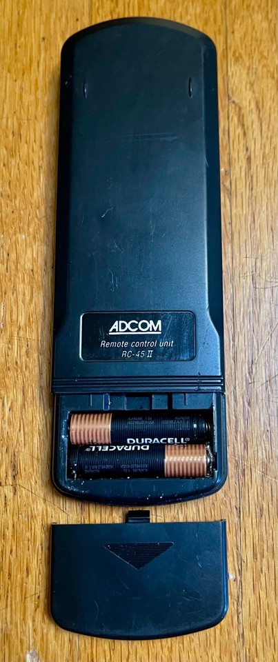 Remote Control Adcom RC-45II PARTS/REPAIR | eBay