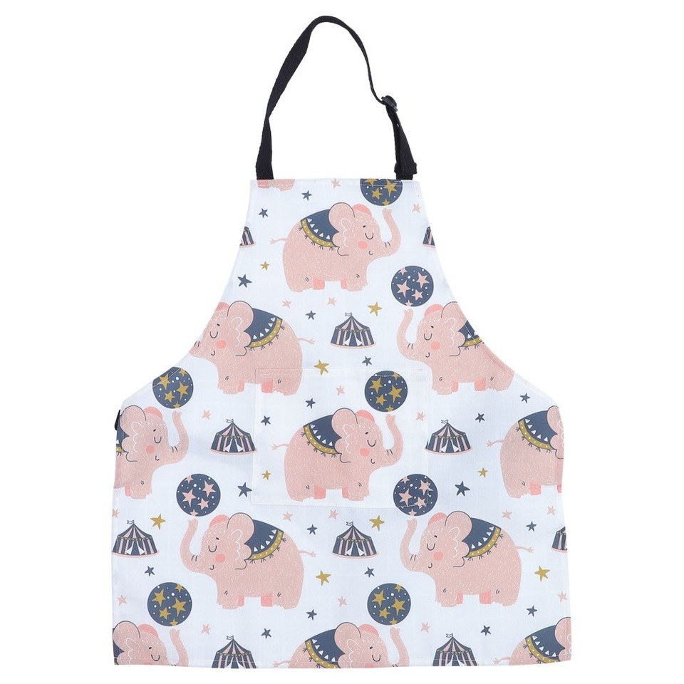 1pc Cartoon Kids Aprons Art Painting Smocks Kids Cooking Baking Aprons ...