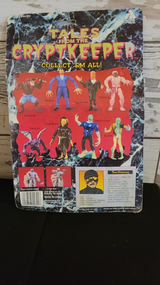 Tales From The Crypt Keeper Action Figure: The Mummy - NIP - Damaged ...