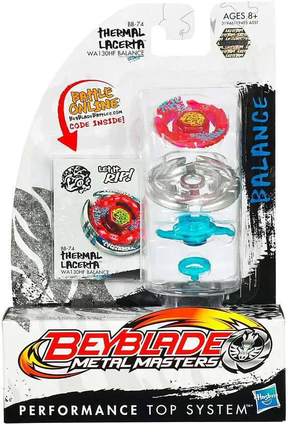 BEYBLADE METAL FUSION Toupie THERMAL LACERTA US HASBRO BB-74 | eBay