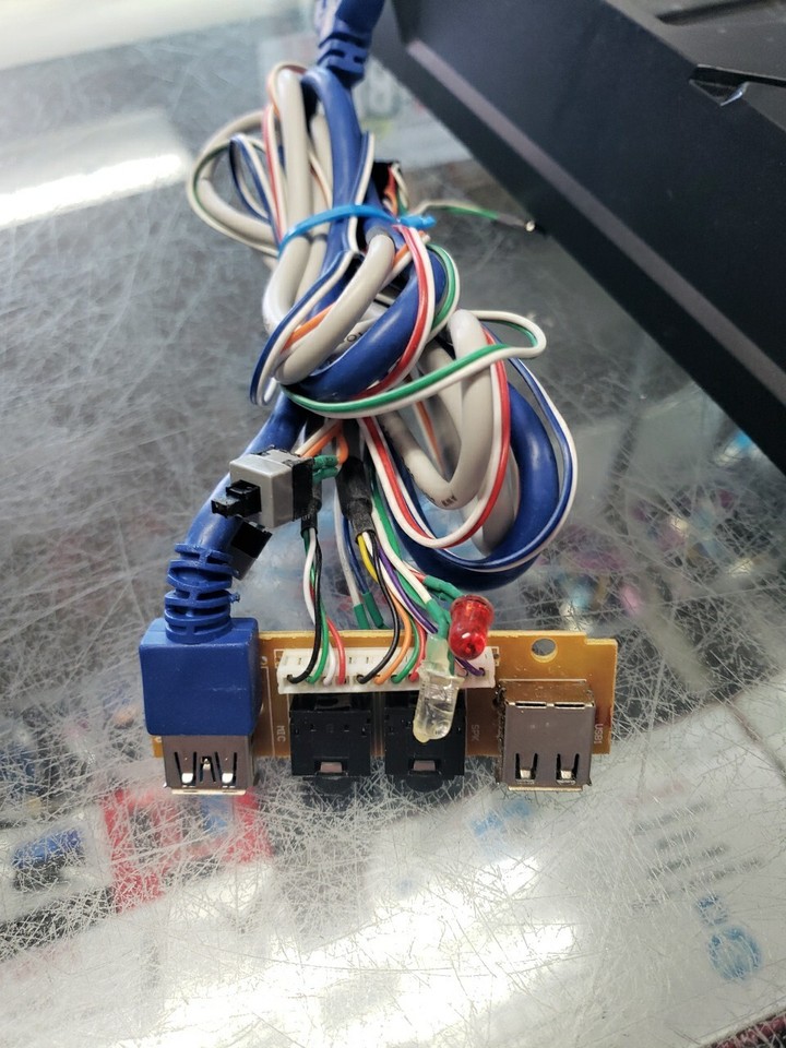 Cyberpower Gaming PC Model C Series ET6040-7318 WIRING HARNESS &FRONT ...