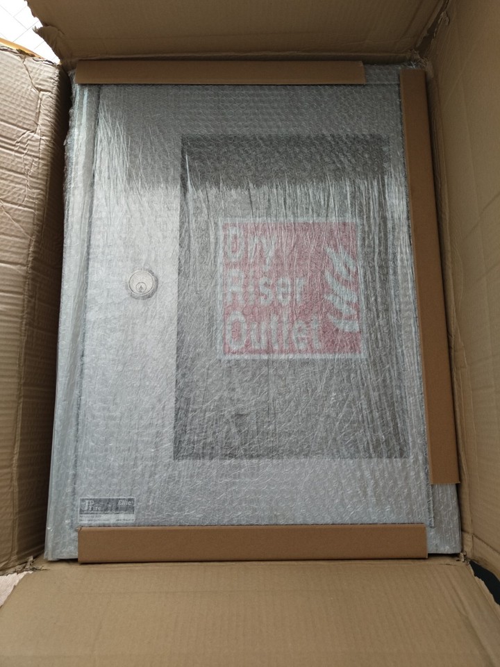 JD FIRE - ELITE - DRY RISER INLET VERTICAL CABINET Stainless Steel ...