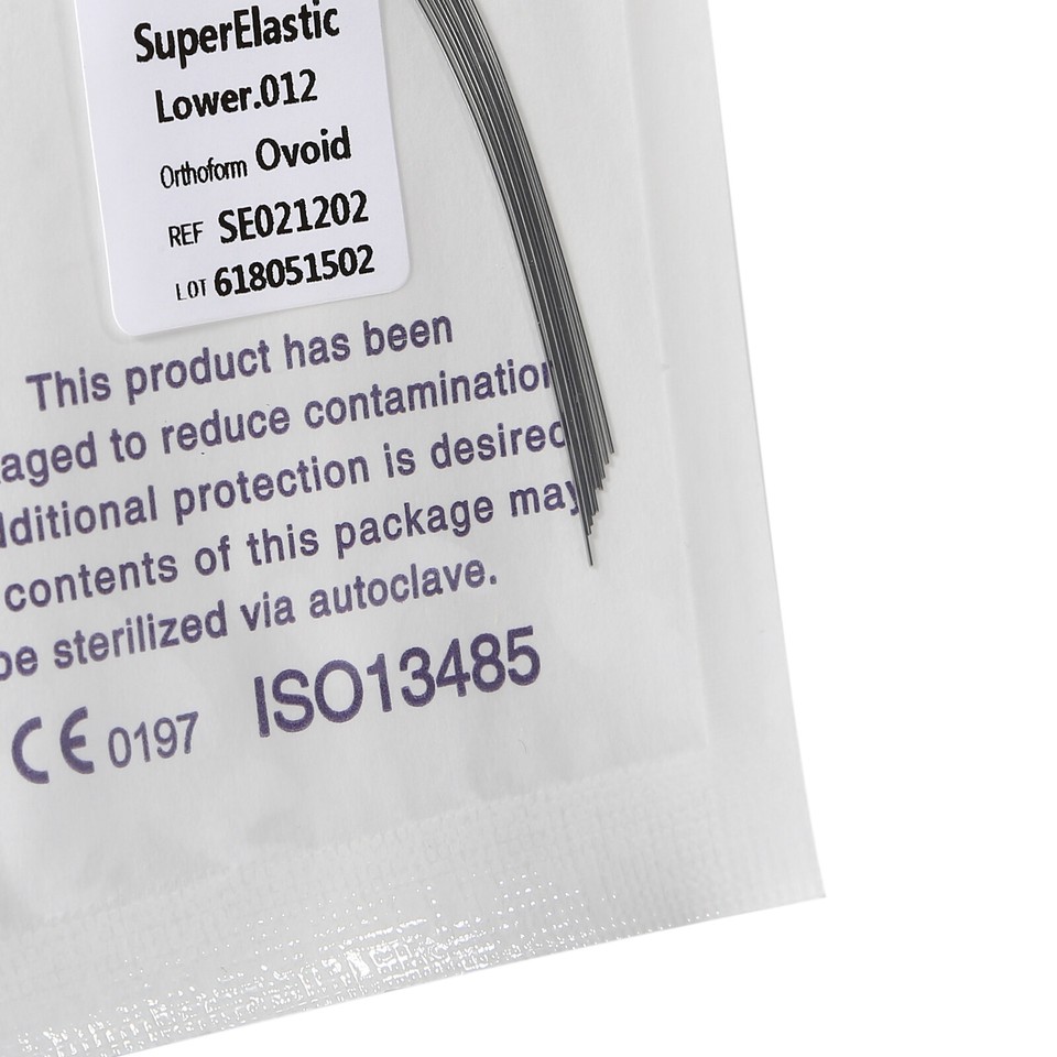 Dental Super Elastic Niti Round Arch Wires Arch Wire for Bracket Braces ...