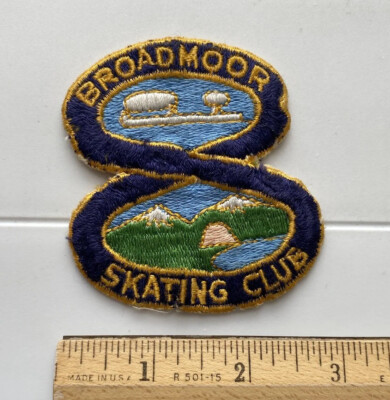 Broadmoor Skating Club Colorado Springs Skating Souvenir Embroidered ...