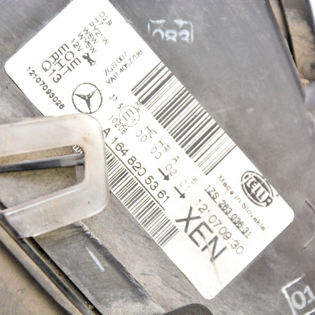 Bi Xenon Headlight Adaptive Light Left MERCEDES BENZ W164 Ml ...