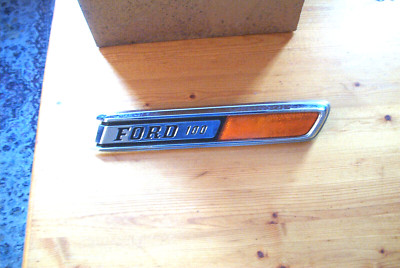 Ford OEM 1967-1972 F100 Front Passenger Fender Trim Emblem Badge C8TB ...