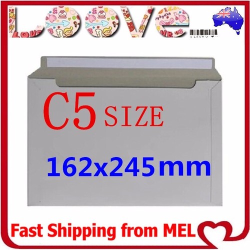 500x C5 Size 162x245mm Heavy Duty Envelope Card Mailer Tough Bag ...