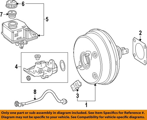 Mercedes MERCEDES-BENZ OEM 12-15 ML350-Brake Master Cylinder 1664300201 ...